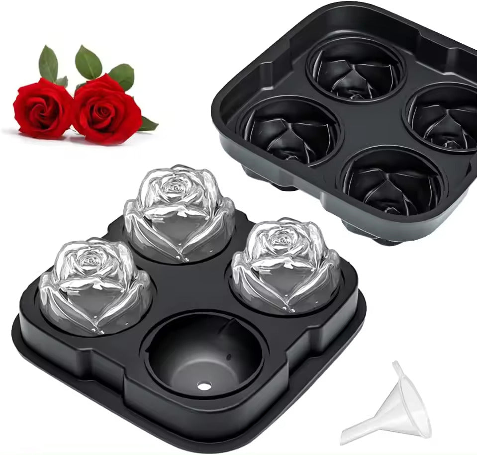 Rose Shaped Ice Cube Tray – Smoked Fashioned Co.